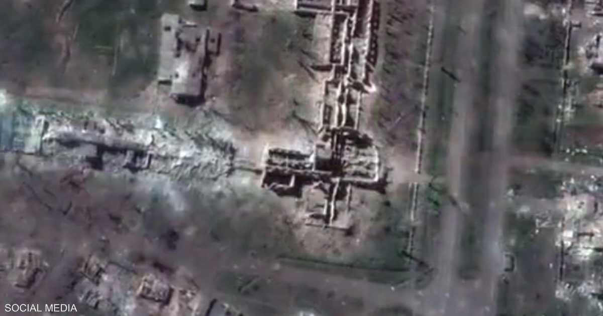 A video of Bakhmut before and after the battles Massive destruction ...