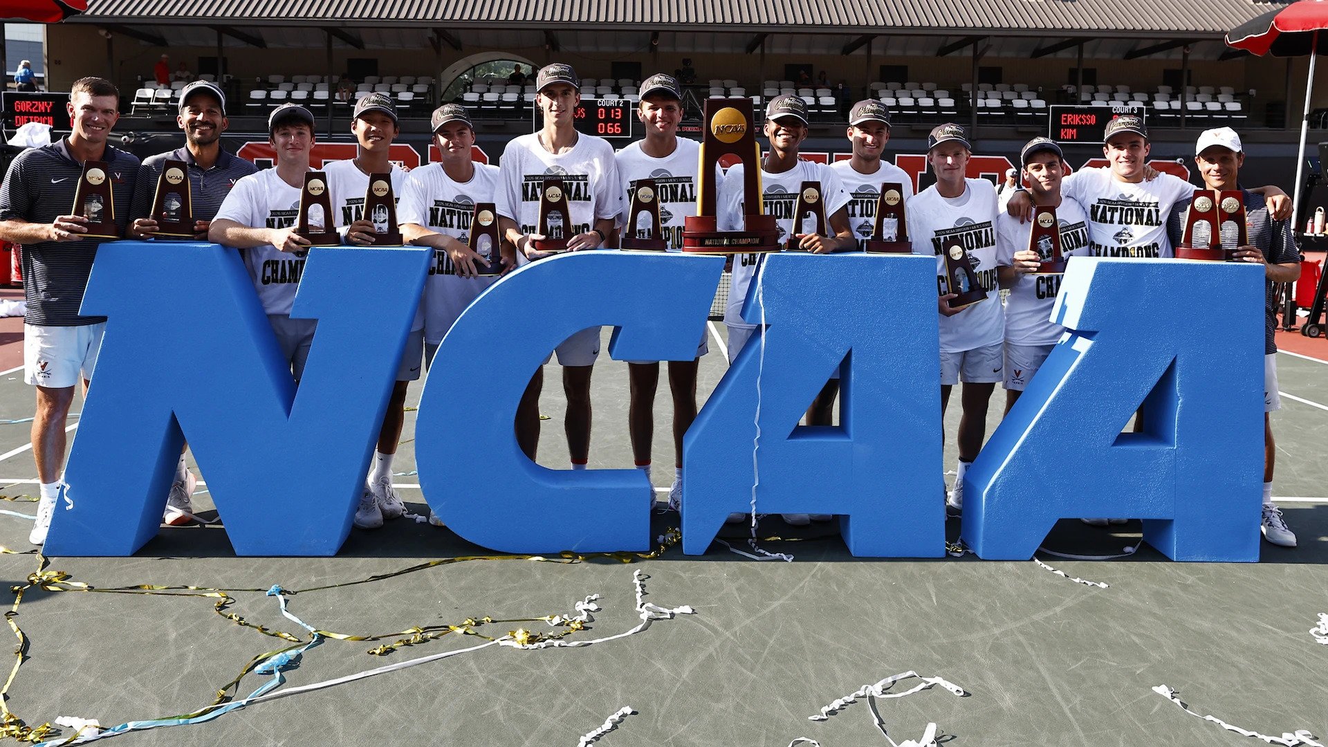Virginia Stuns Texas to Win 2026 NCAA Men’s Tennis Title