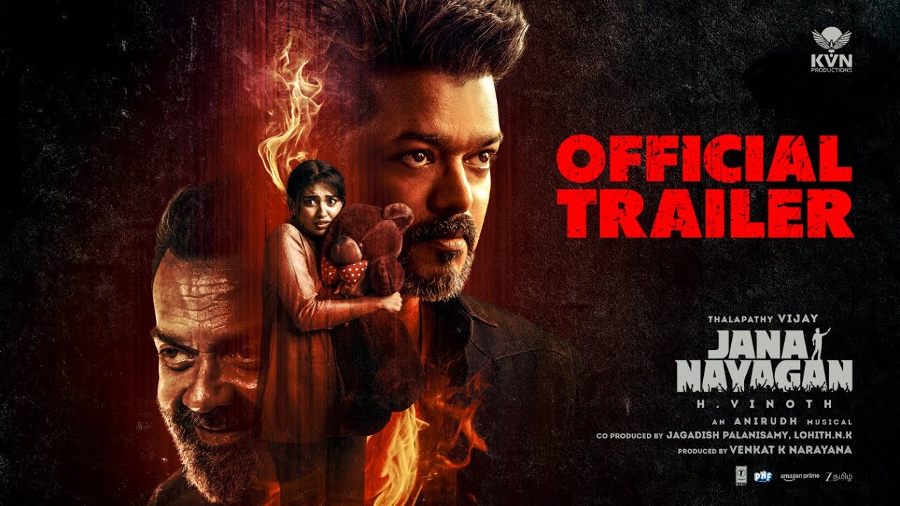 Chief Minister Vijay's Final Film Jana Nayagan Arrives in Theaters on ...