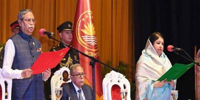 Muhammad Shahabuddin is sworn in as the new President of Bangladesh