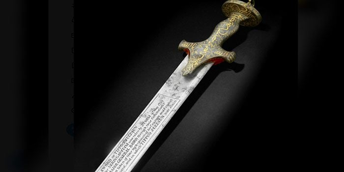 Tipu Sultan's sword sells for over $17 million at London auction