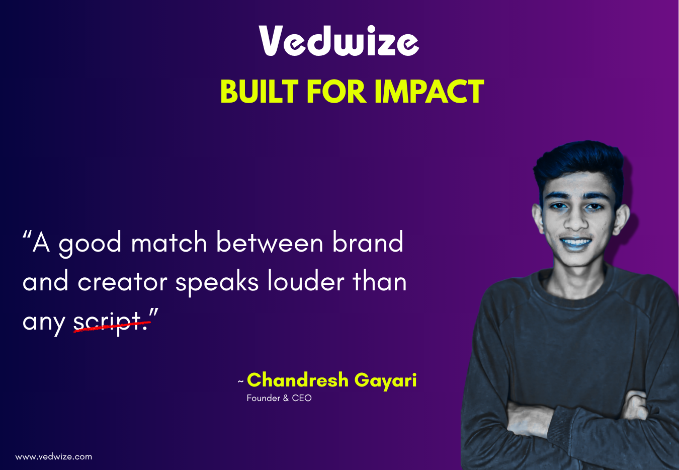 Vedwize: Indore-Based Talent Management & Influencer Marketing Company ...