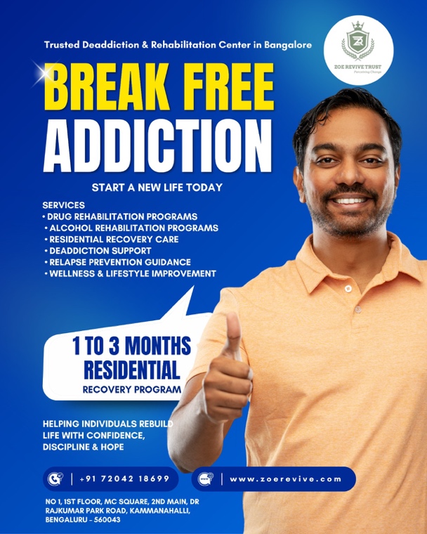 Zoe Revive Trust: Bangalore's Compassionate Path to Lasting Recovery ...