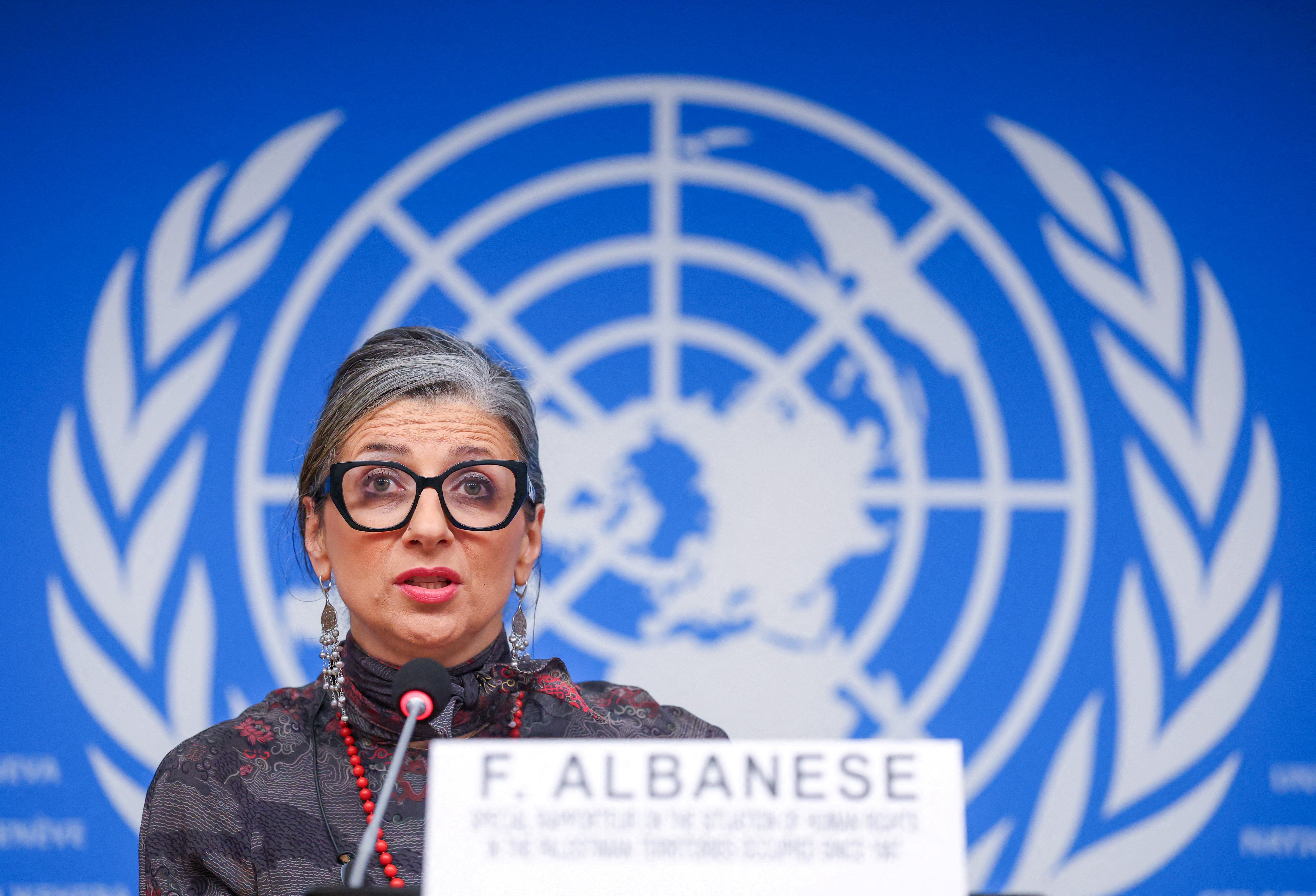 US Reimposed Sanctions on UN Rapporteur Francesca Albanese Over ICC